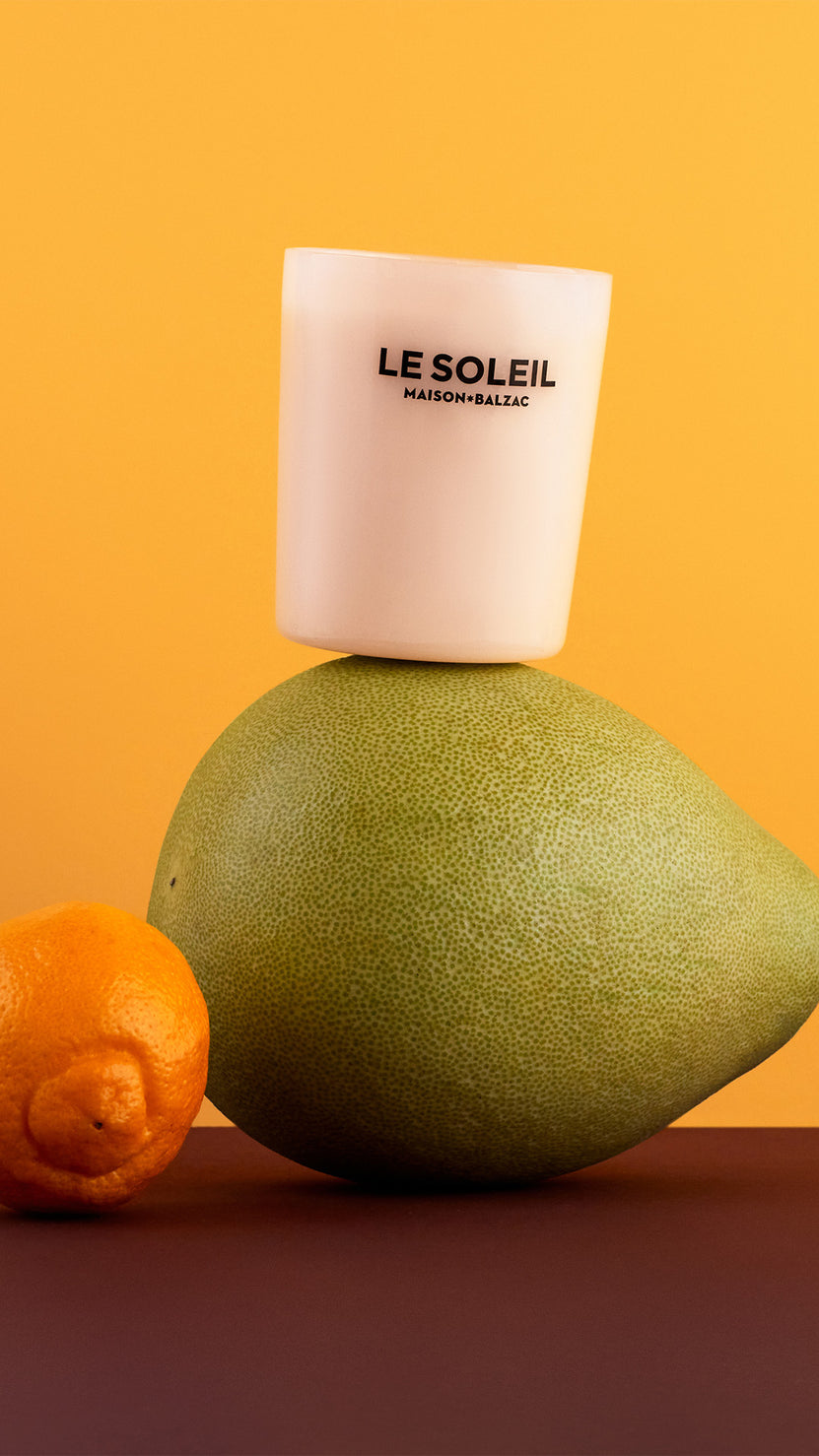 Le Soleil Large Scented Candle - Maison Balzac