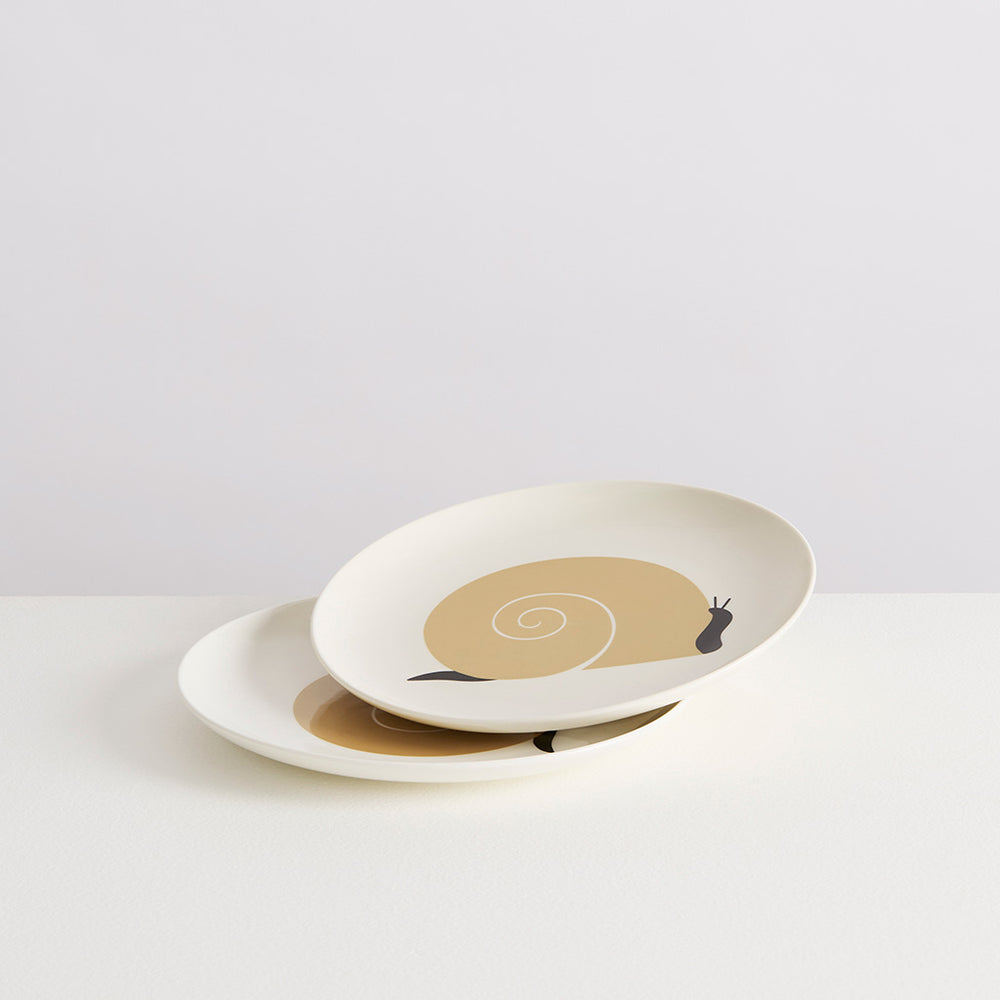 L'Escargot Dinner Plates - Maison Balzac
